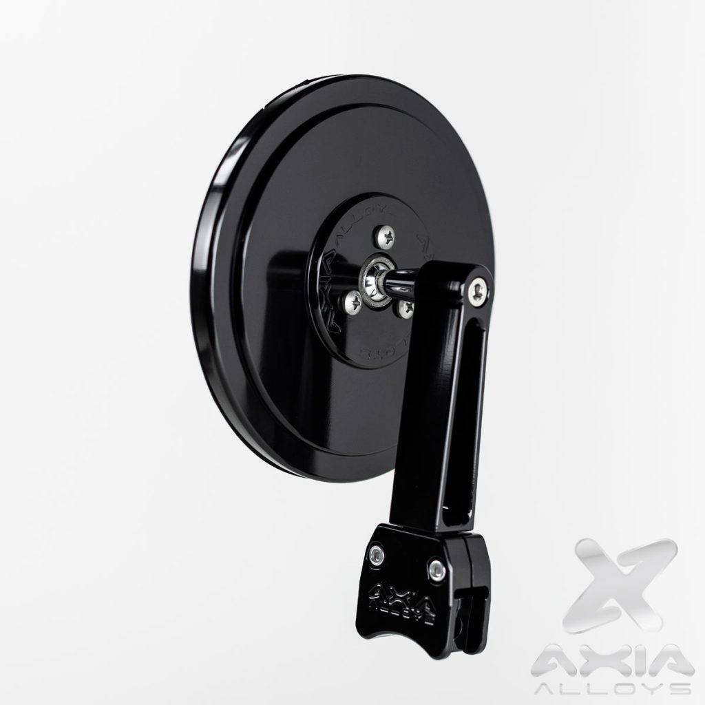 5″ Round Convex Glass Side Mirror with 1.5″ Extended Billet Arm – Axia ...