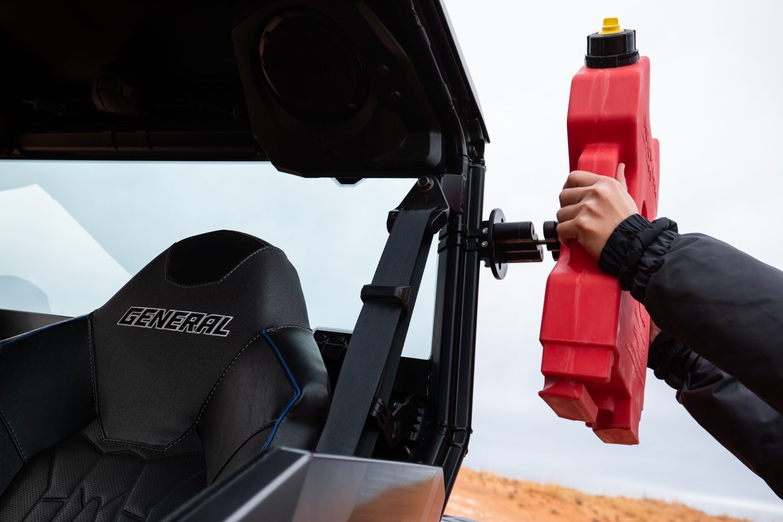 Rotopax / Fuelpax Fuel Container Mount – Adjustable Angle – Axia Alloys