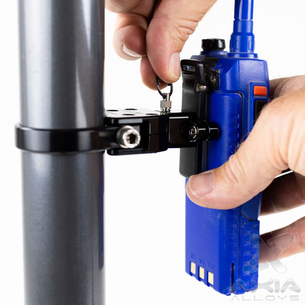 Quick Release Handheld Radio Mount – Axia Alloys