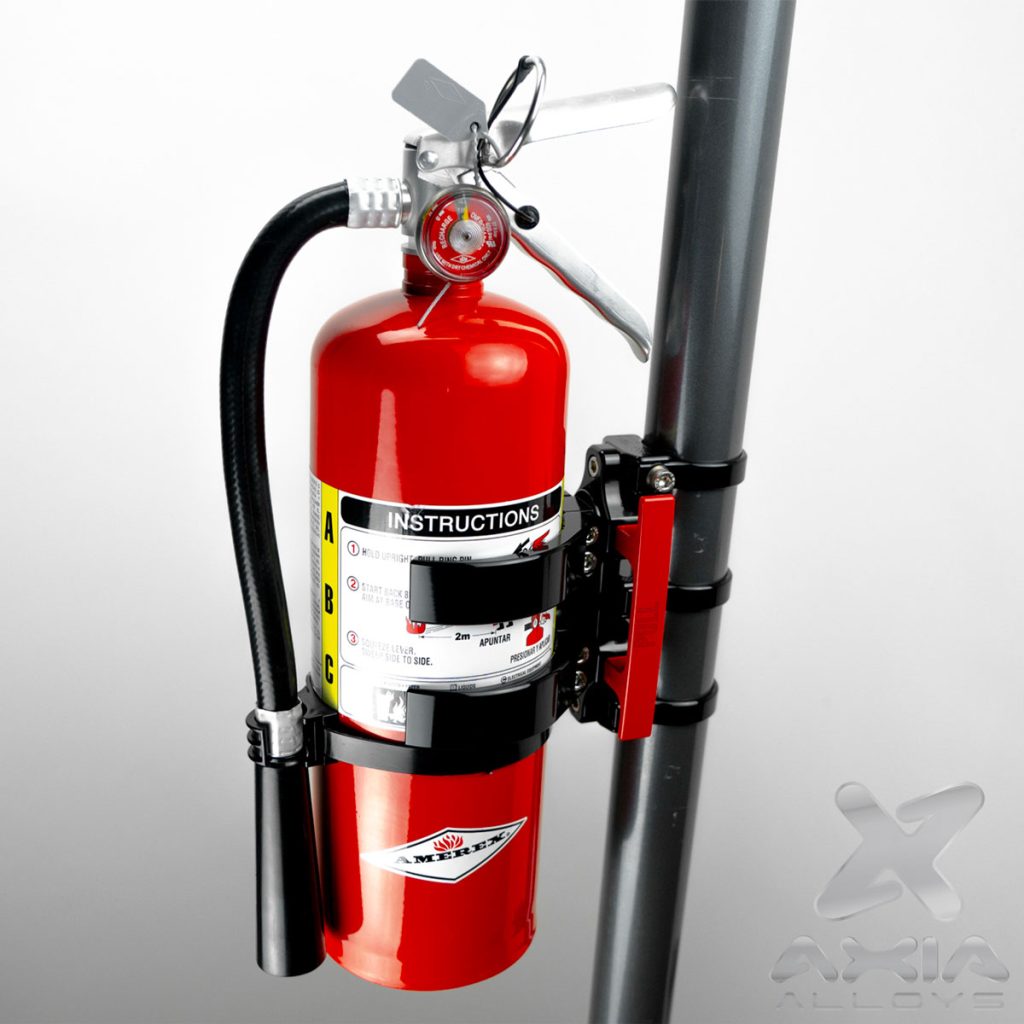 5lb Amarex Fire Extinguisher with Quick Release Mount – Axia Alloys