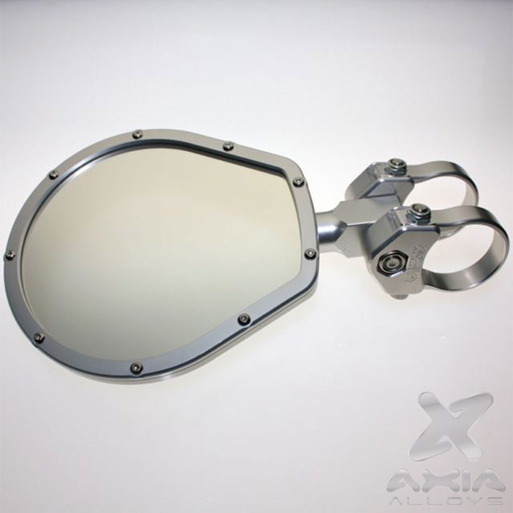 6″ Folding Side Mirror – Flat Glass – Axia Alloys