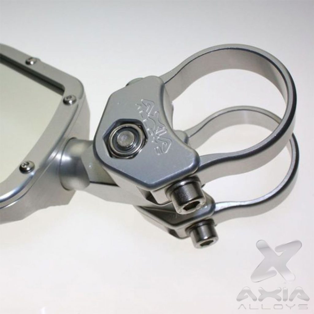 6″ Folding Side Mirror – Flat Glass – Axia Alloys