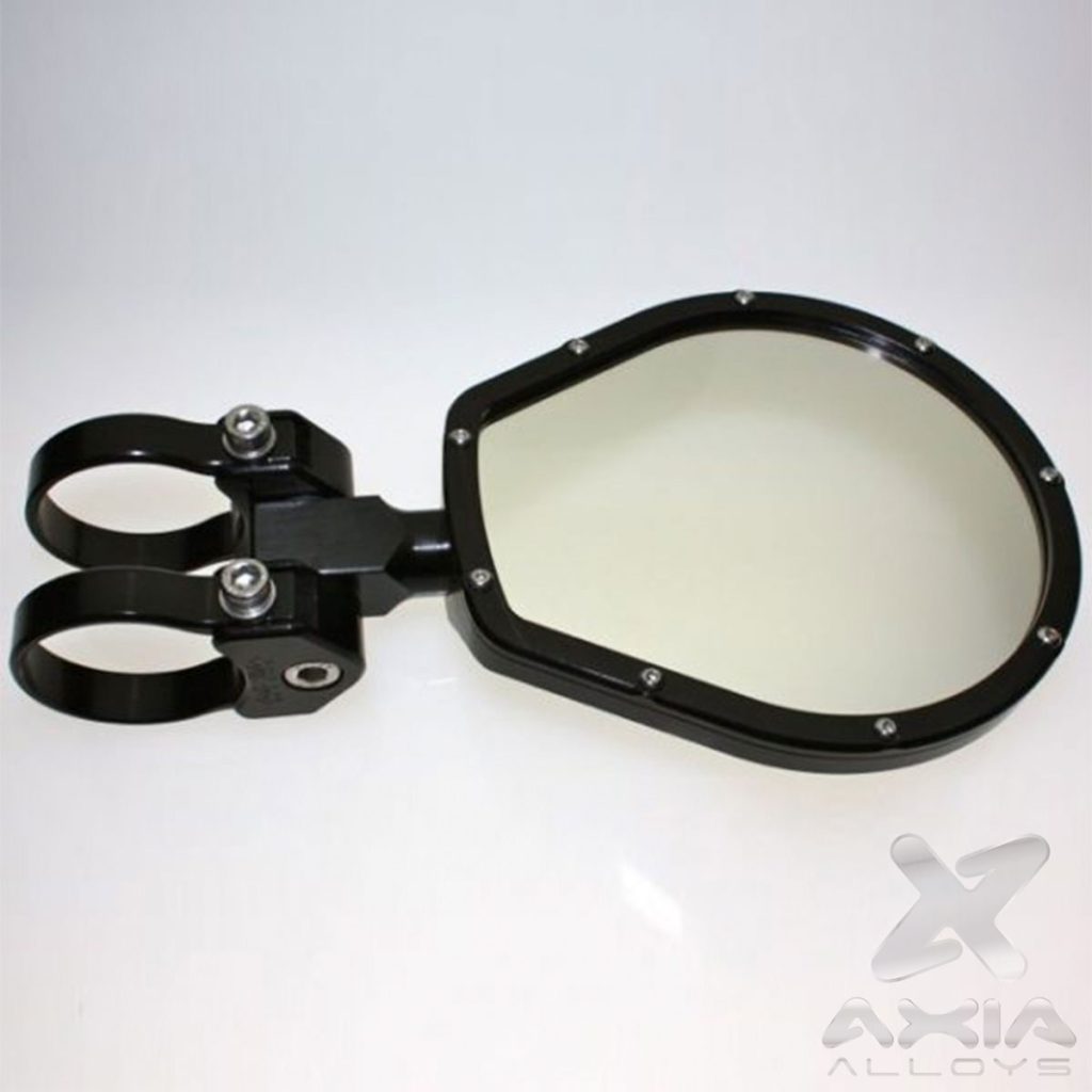 6″ Folding Side Mirror – Flat Glass – Axia Alloys