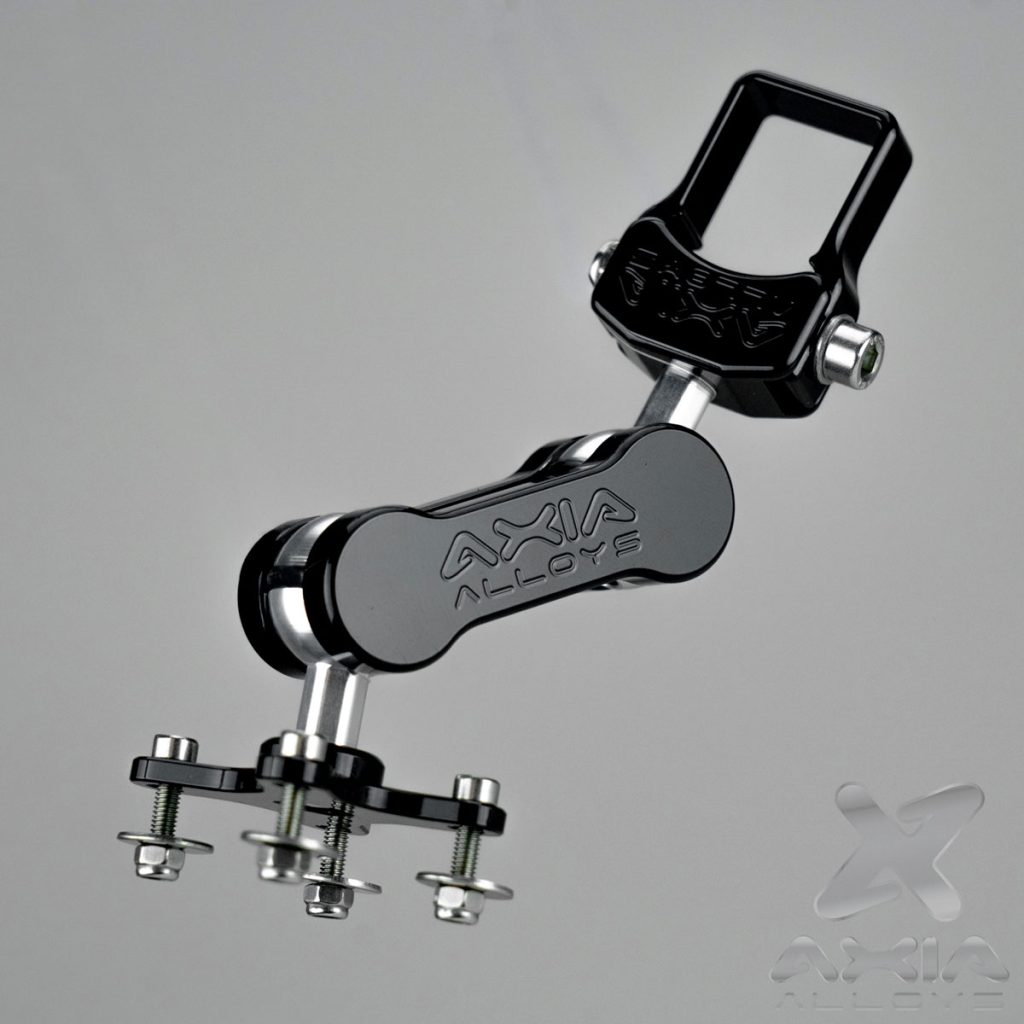 Device Mount with Ball-Lok Arm, Clamp to AMPS – Axia Alloys